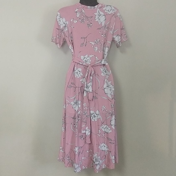 Matty M | Dresses | Matty M Wrap Front Short Sleeve Soft Dress | Poshmark